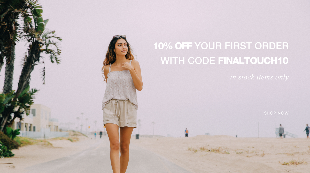 Women's Wholesale Apparel | Home | Final Touch Apparel